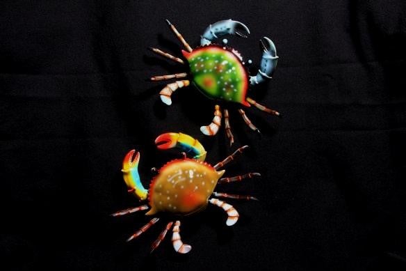 CRAB SPRING MAGNET - Darlene's Shells